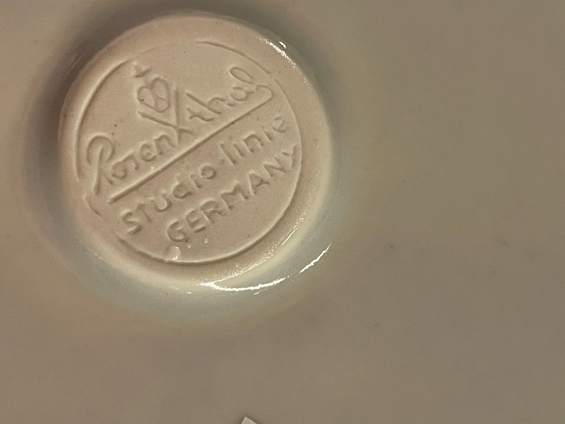 2 Dessertteller Rosenthal Keramik Caldo Freddo Bengtson 70er (Gebraucht ...