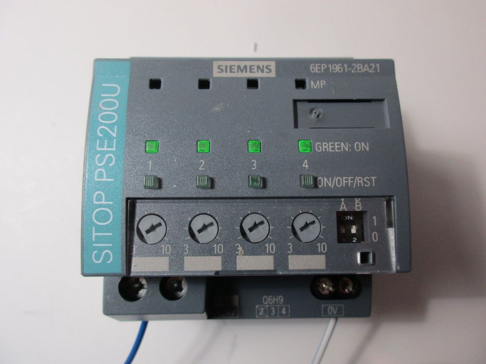 Siemens Sitop PSE200U 6EP1961-2BA21 SPS-Selektivitätsmodul (Gebraucht ...