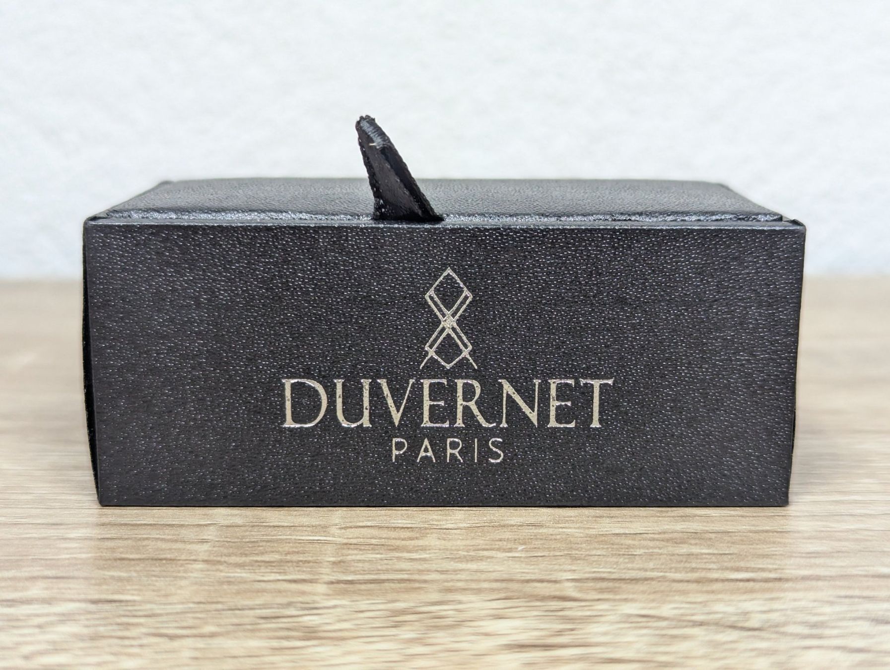 Boutons de manchette Duvernet Paris - Émail bleu - Neufs (Neu und ...