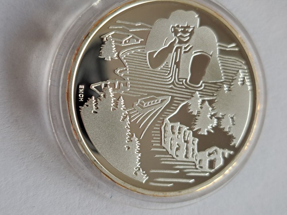 20 Fr. Gedenkmünze 1996. Riese PP (Gebraucht) in Bazenheid für CHF 30 – mit Lieferung auf ...