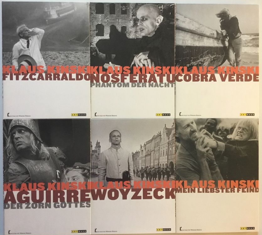 Klaus Kinski Werner Herzog Exklusiv Collection DVD Box Kult! | Kaufen auf Ricardo