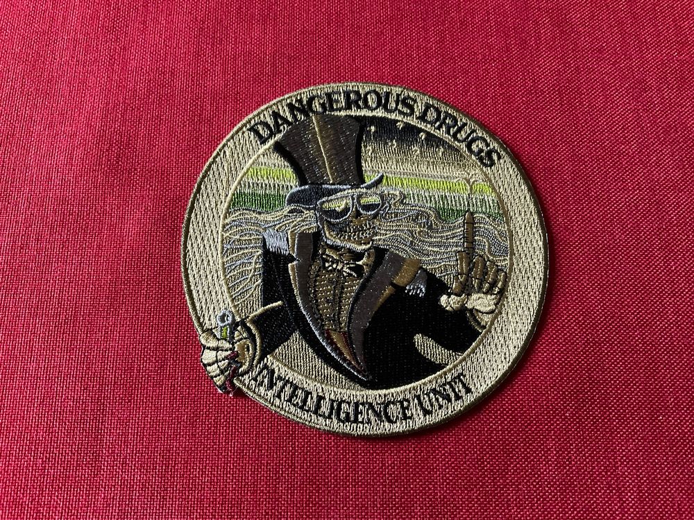 Patch Dangerous Drugs Intelligence Unit militärischer Patch! (Gebraucht ...