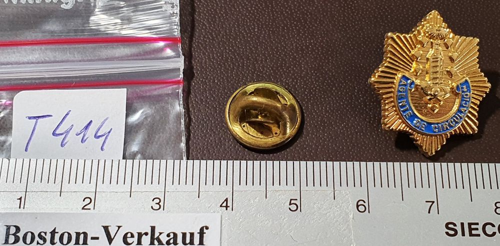 T414 - Pin Spanische Polizei / Policia española - Agente de. | Kaufen ...