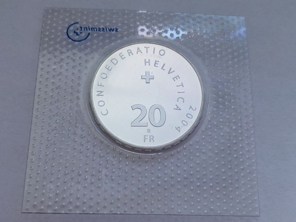 Pièce 20 frs 2004 - Castelli di Bellinzona | Kaufen auf Ricardo