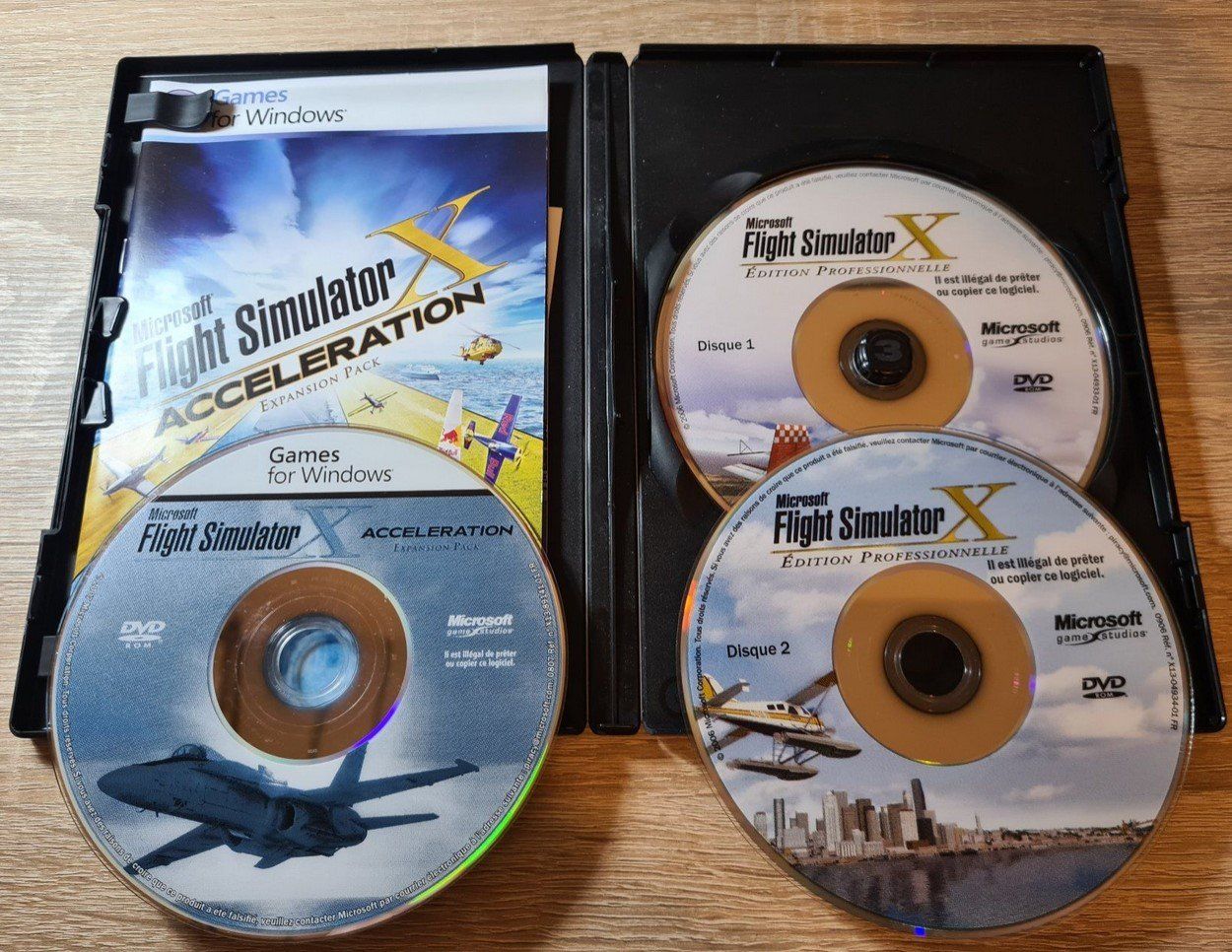 Microsoft Flight Simulator X Gold Edition (3 DVD) (Deutsch) (Neu ...