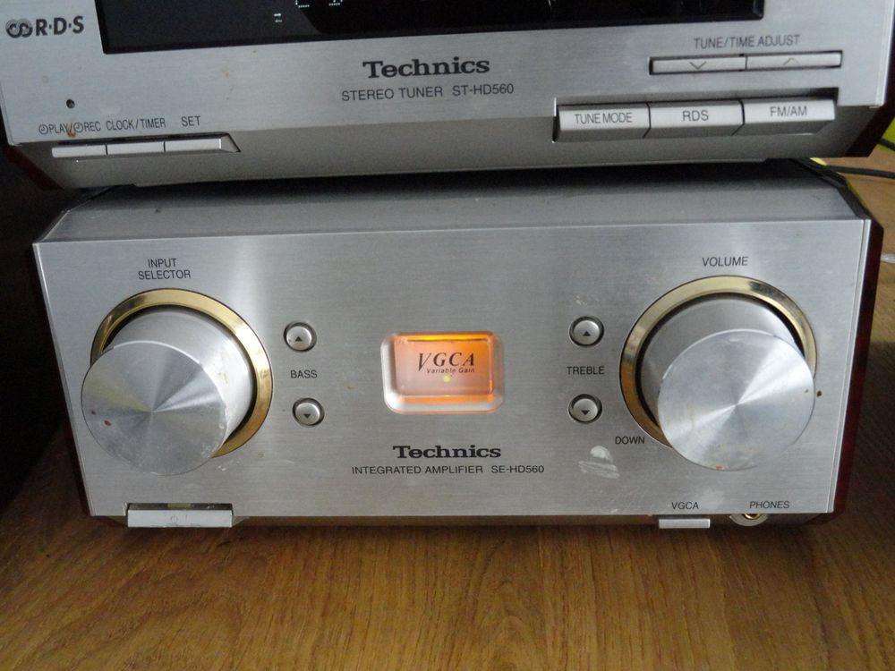 TECHNICS SE-HD560 etc. STEREO ANLAGE MIT BOXEN | Kaufen auf Ricardo