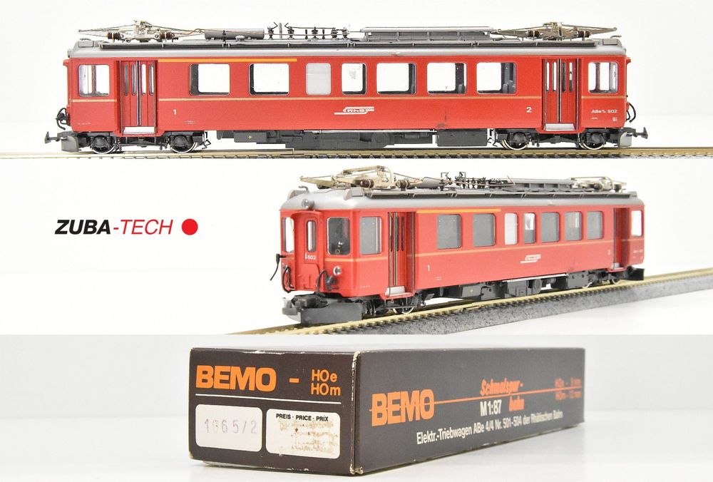 Bemo 1065/2 Triebwagen ABe 4/4 der RhB H0m GS mit OVP (Gebraucht) in St. Gallen für CHF 100 ...