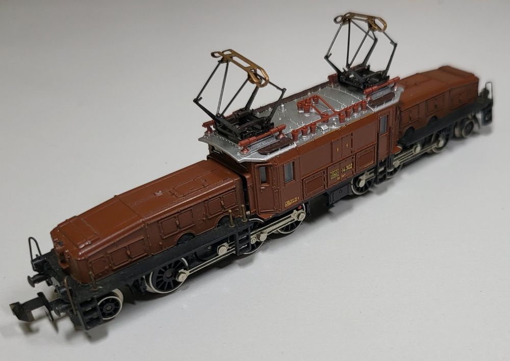 Minitrix 12956 Ce 6/8 Krokodil SBB Digital Esu 5.0 micro (Neu (gemäss ...