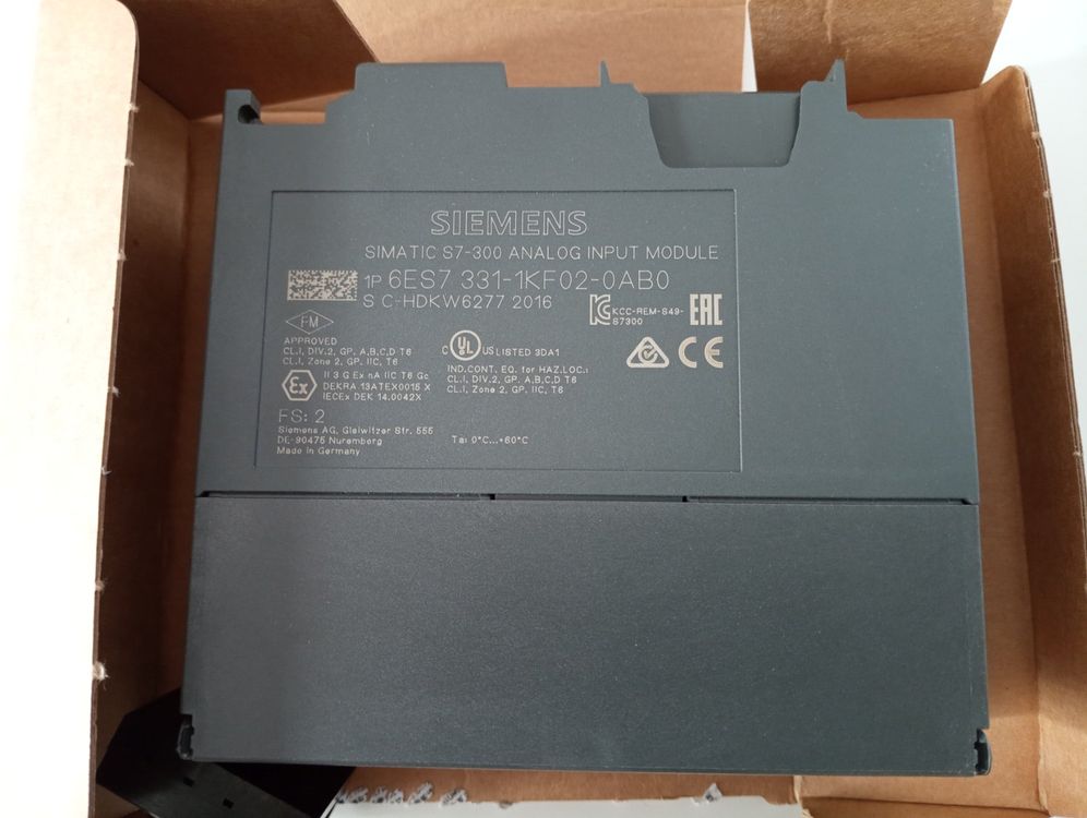 Siemens Simatic S7-300 / SM331 8AI / 6ES7331-1KF02-0AB0 | Acheter sur ...