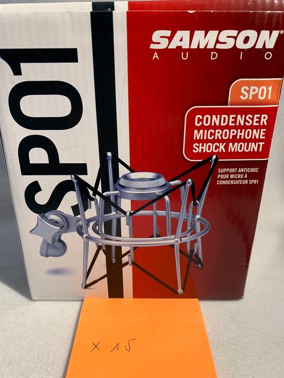 Samson Audio SP01 Mikrofonspinne x15 (Neu (gemäss Beschreibung)) in ...