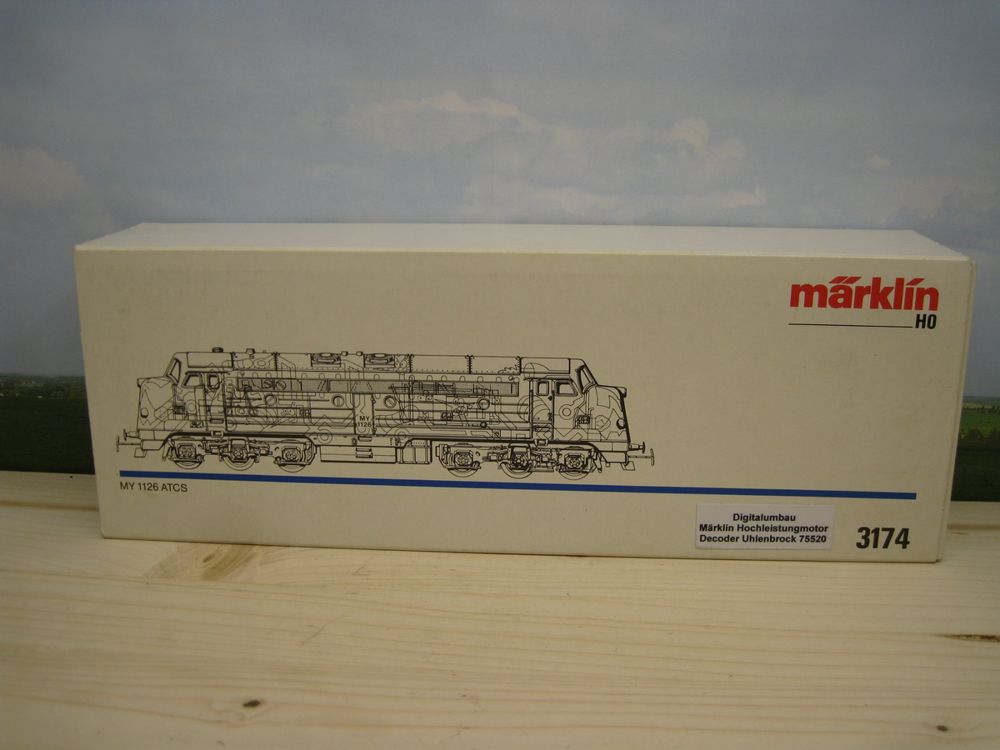 Märklin 3174 Diesellok My1126 ATCS / Digital (Gebraucht) in für CHF 51 ...