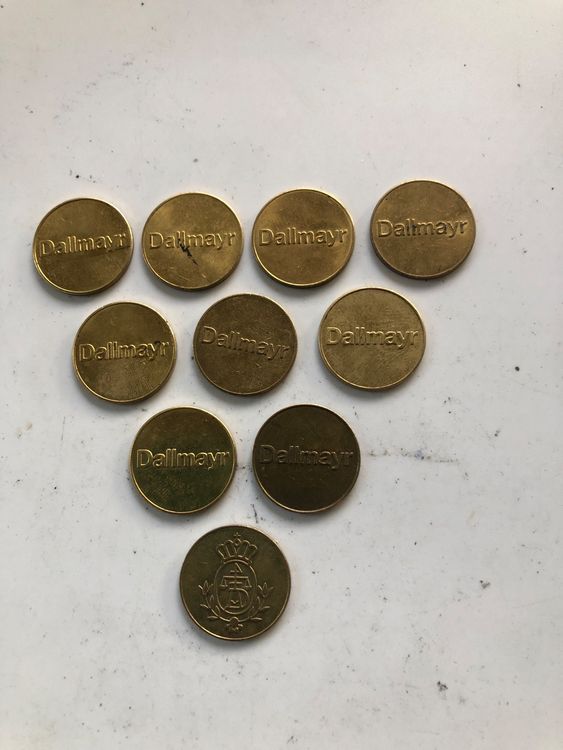 20 Dallmayr Jetons (Gebraucht) in Vilters für CHF 9 – mit Lieferung auf Ricardo kaufen