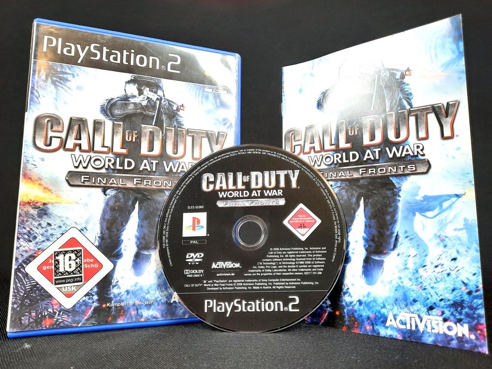 PLAYSTATION 2 Call Of Duty World At War Final Fronts | Kaufen auf Ricardo