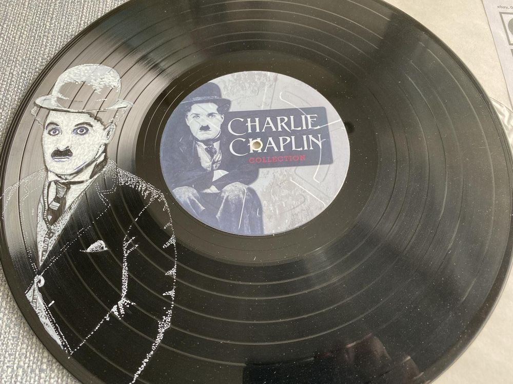 Charlie Chaplin Hand Painted Vinyl | Kaufen auf Ricardo Charlie Chaplin Hand Painted Vinyl | Kaufen auf Ricardo