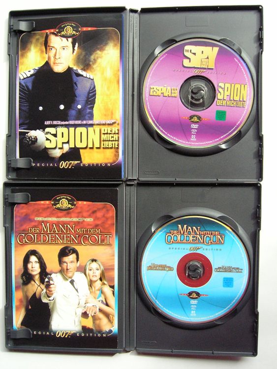 2 DVD-Set JAMES BOND ROGER MOORE MGM Special Edition | Kaufen auf Ricardo