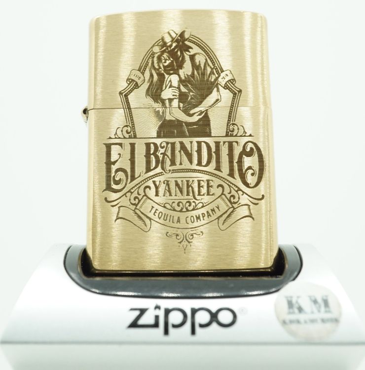 ZIPPO® EL BANDITO - TEQUILA -LASER- BRASS - 2021- UNGEZÜNDET (Neu ...