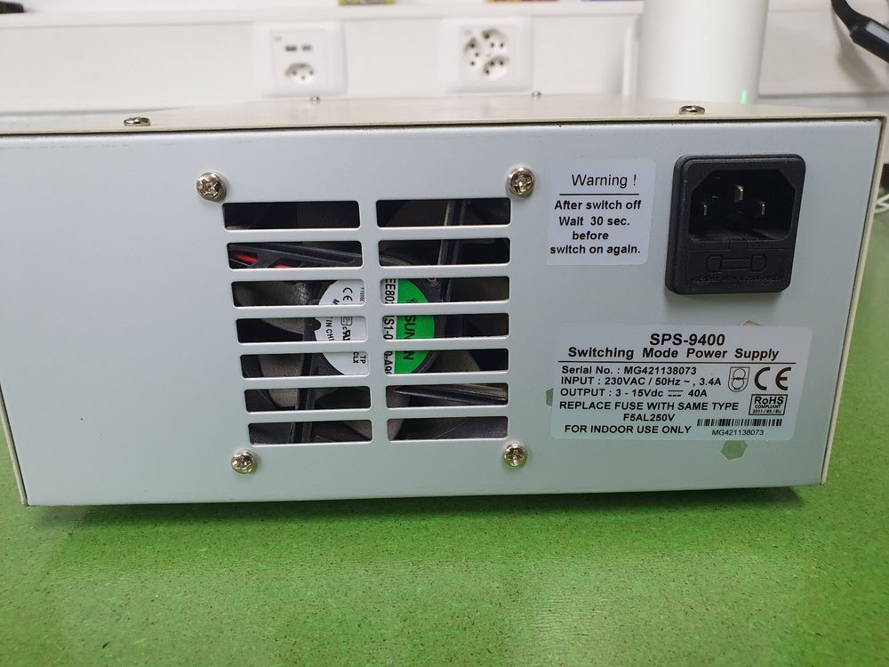 Labornetzteil 3-15V 40A | Kaufen auf Ricardo