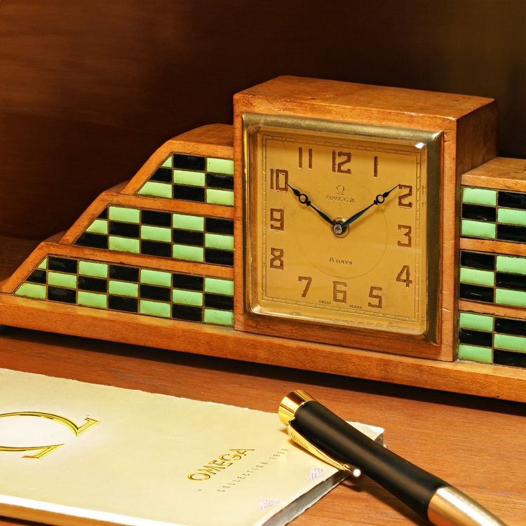 Rare OMEGA Enamel Desk Clock, Ref. 10.006, Cal. 59.8D, 1920s (Gebraucht ...