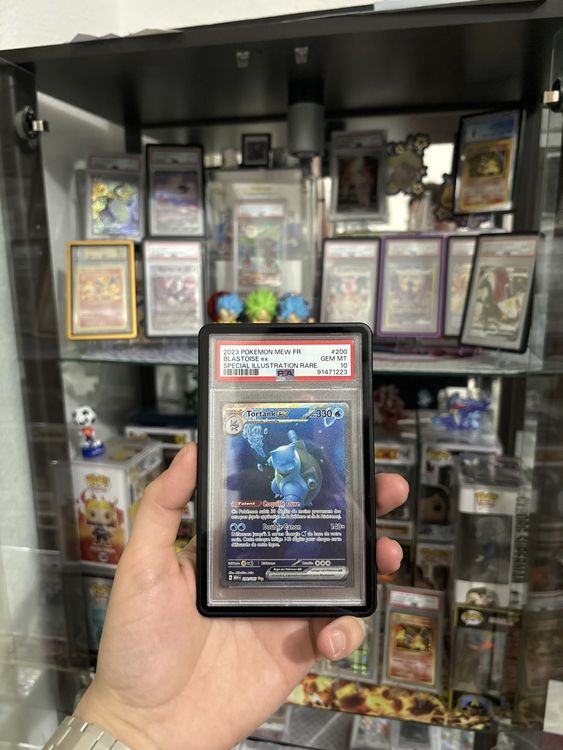 Pokémon Blastoise ex / Tortank ex 151 FR 🚀 PSA 10 (Neuf avec emballage ...