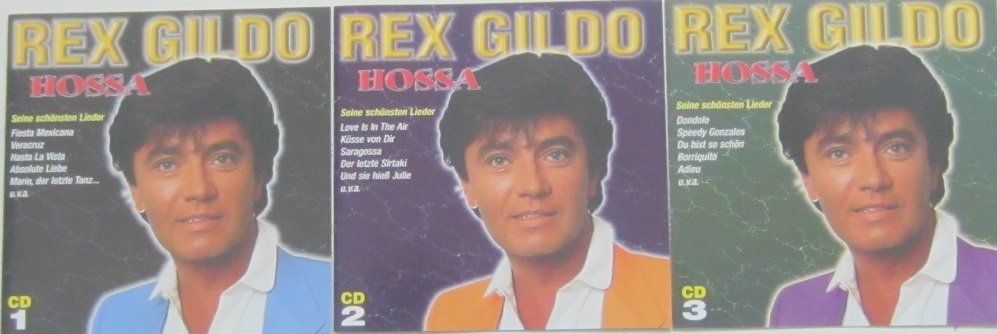 Rex Gildo - Hossa - Seine schönsten Lieder (3 CDs) (Gebraucht) in ...