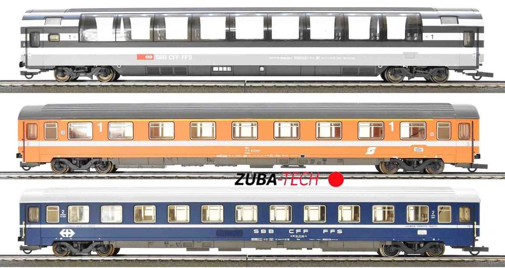 3x Roco Personenwagen SBB/ÖBB H0 GS ohne OVP | Kaufen auf Ricardo
