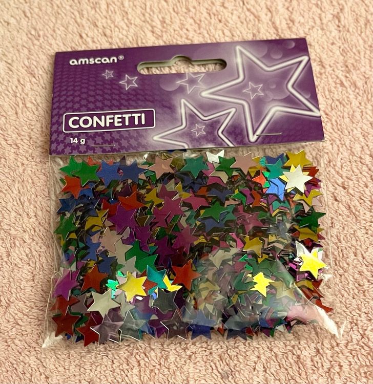 Streudeko Sterne bunt (Neu und originalverpackt) in Basel für CHF 3.2 – mit Lieferung auf ...