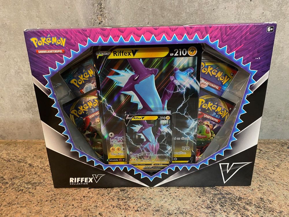 POKEMON-RIFFEX-V-KOLLEKTION-2020 (Neu und originalverpackt) in Frick ...
