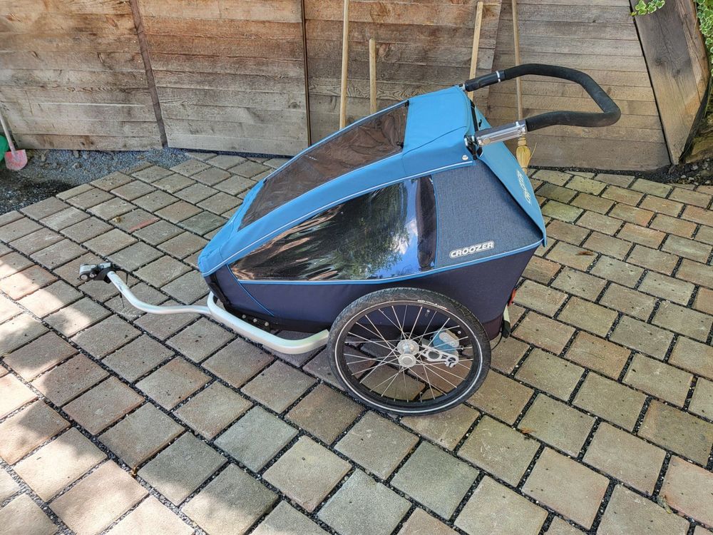 Croozer Kid Plus for 2, 3jährig, gefedert mit Beleuchtung | Kaufen auf ...