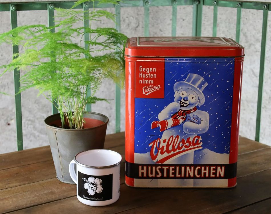 Blechdose, Dose "Villosa " (Gebraucht) in Birrwil für CHF 25 – mit ...