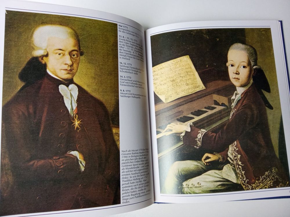 Mozart in Briefen und Bildern - Verlag Herder, 1991 (Neu (gemäss Beschreibung)) in Bilten für ...