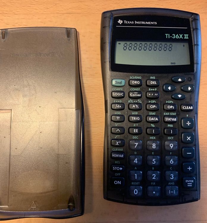 Vintage Texas Instruments TI 36x II Taschenrechner (Gebraucht) in ...