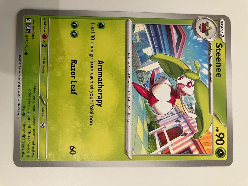 Pokemon Steenee | Kaufen auf Ricardo