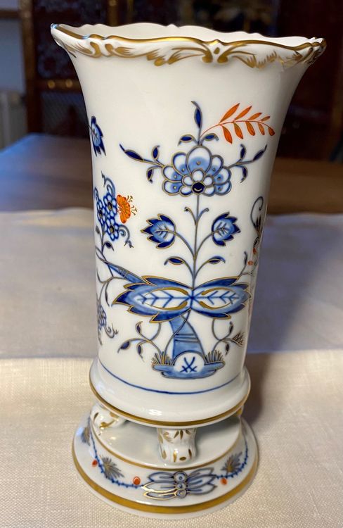 antike Vase, Zwiebelmuster Meissen (Gebraucht) in Egg für CHF 104 – mit Lieferung auf Ricardo kaufen