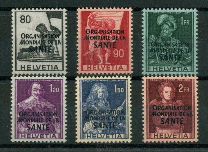 MA320) OMS, Ämter, 17-22 Satz postfrisch Kt. 110.- (Neu (gemäss Beschreibung)) in Baden für CHF ...