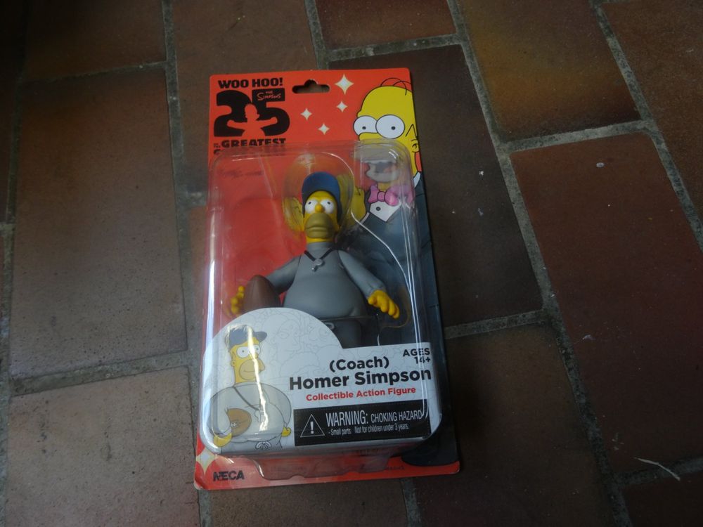 NECA Figur Simpons Homer Simpson NEUWARE OVP (Neu und originalverpackt ...