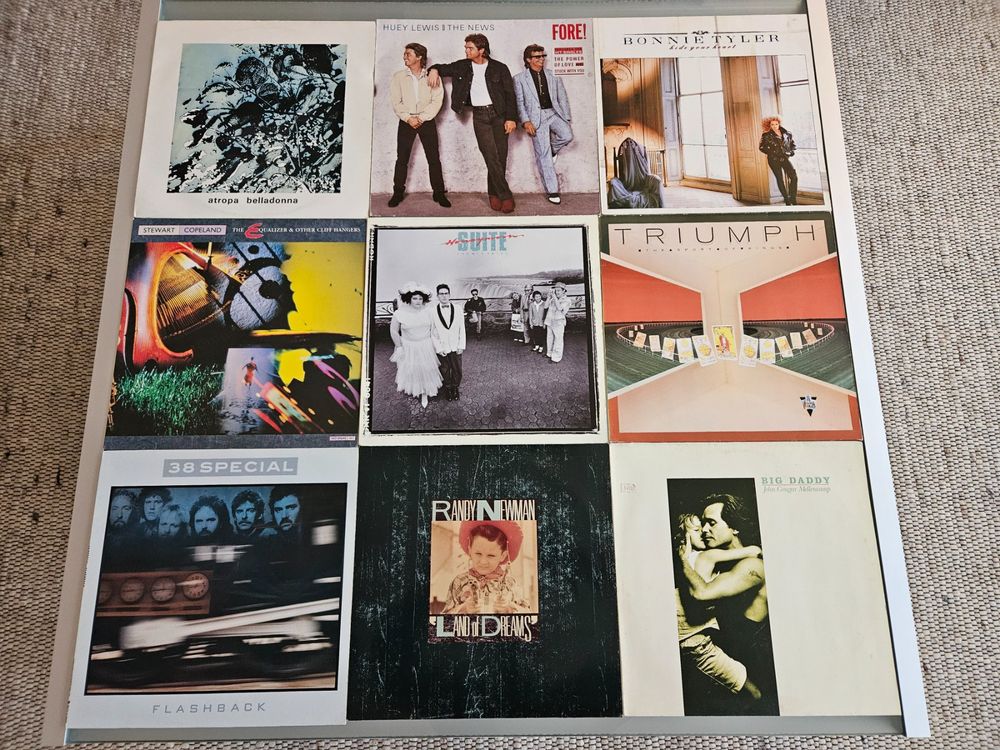 LP Vinyl Sammlung AOR Rock Pop (Gebraucht) in Herzogenbuchsee für CHF ...