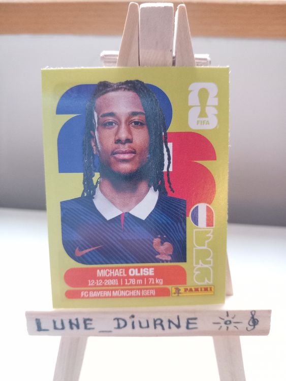 Stickers World Cup 2026 Panini FIFA Michael Olise FRA14 (D'occasion) à ...