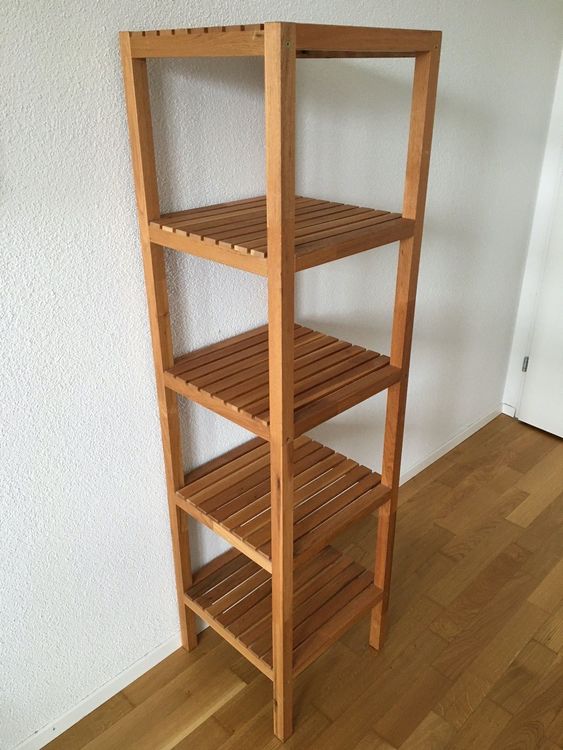Verwunderlich Ikea Regale Holz Fotos