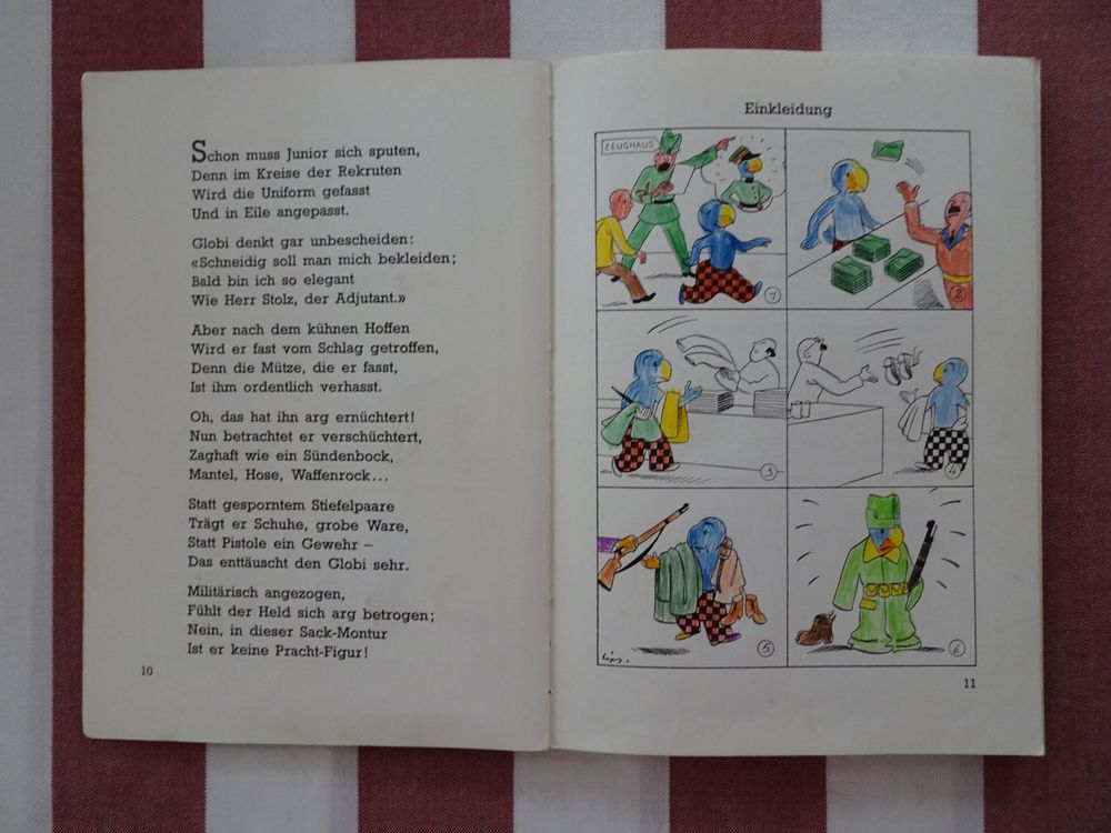 Globi wird Soldat - 6. Auflage von 1968 - G451 | Kaufen auf Ricardo