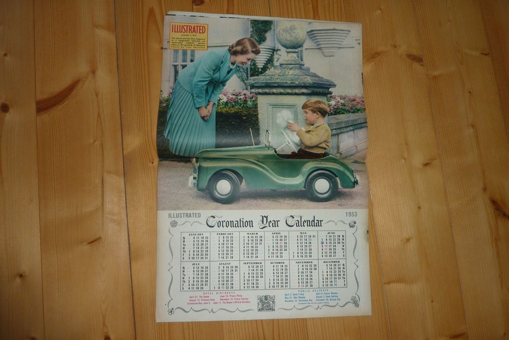 The Queen Elizabeth, Charles,Poster,Coronation,Bilder,1953 | Kaufen auf Ricardo