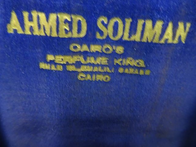 3 ANTIQUE AHMED SOLIMAN Parfum Flacons in Box Czech Egypt (Gebraucht ...