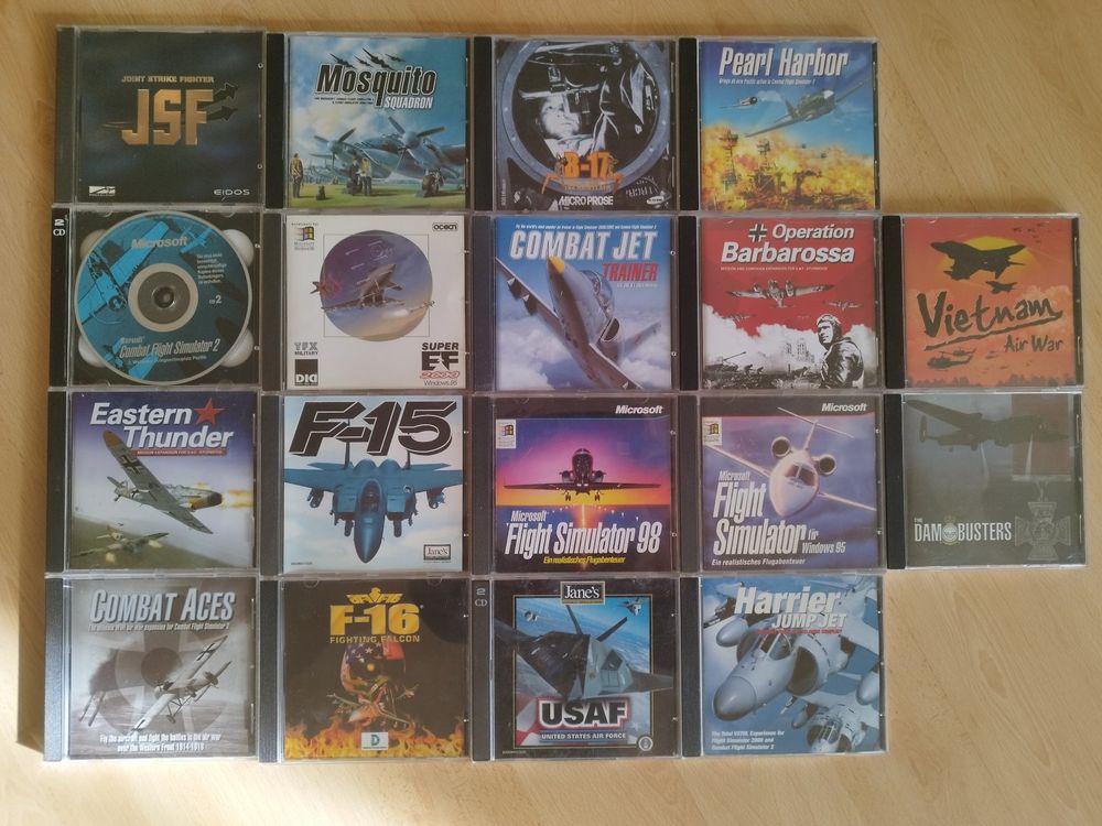 Diverse PC Flug-Simulationen - Retro - (Gebraucht) in Dietikon für CHF ...