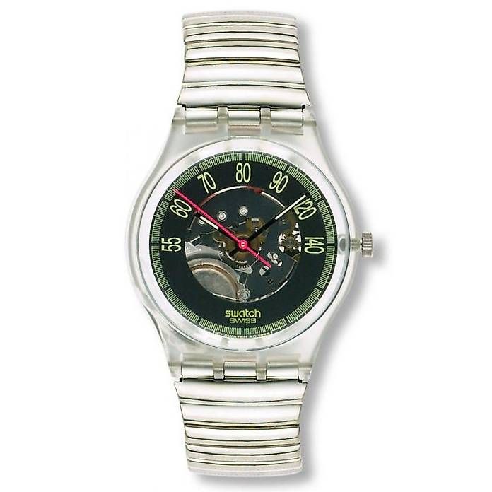 Swatch Red Line - GK118/GK119 - 1990 - Flex Armband (Neu und ...