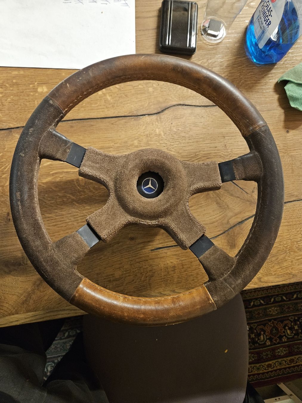 Mercedes Oldtimer Lenkrad, Leder, (M) (Gebraucht) in Rorschach für CHF ...