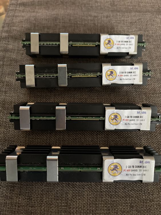 8GB DDR2 RAM aus einem Apple Mac G5 | Kaufen auf Ricardo