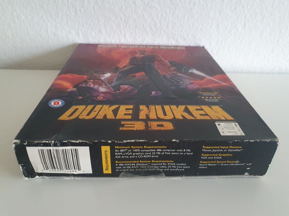 PC Game Duke Nukem 3D (1996) US Big Box (Gebraucht) in Greifensee für ...