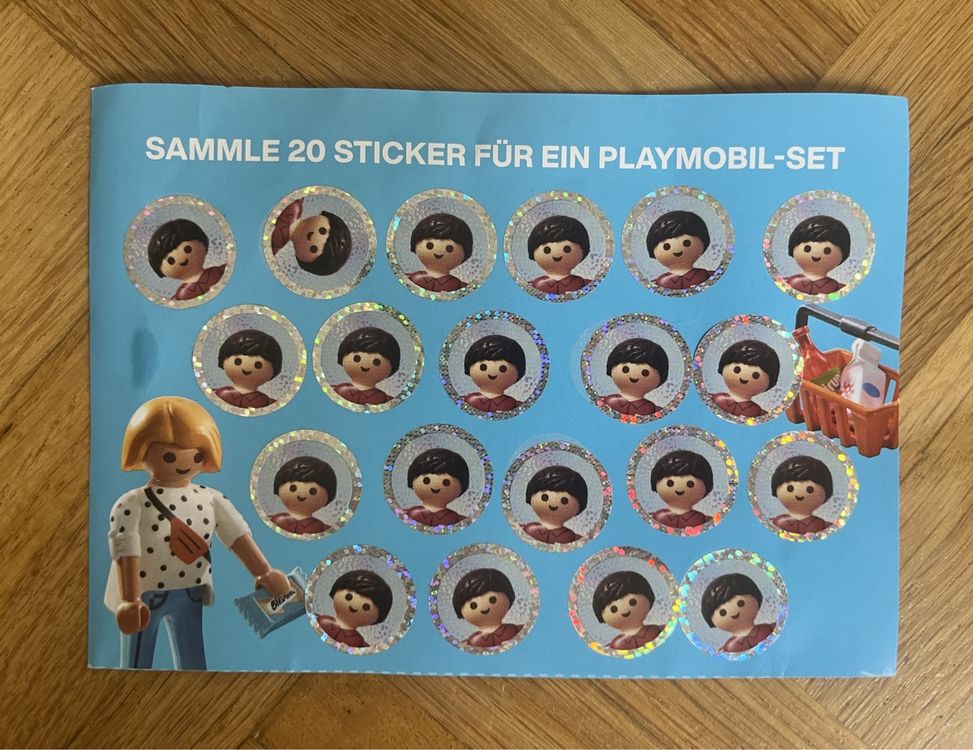 Playmobil Mania Migros, volle Karte (20 Stickers) (Neu und originalverpackt) in Luzern für CHF ...