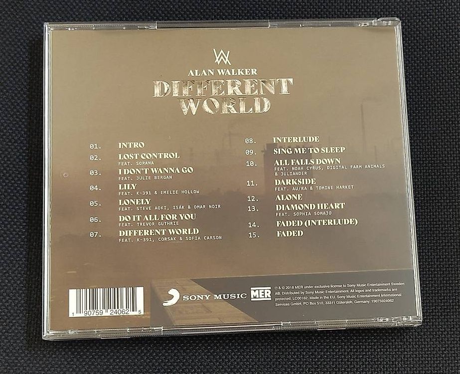 CD - Different World - Alan Walker (muss abgeholt werden) (Gebraucht ...