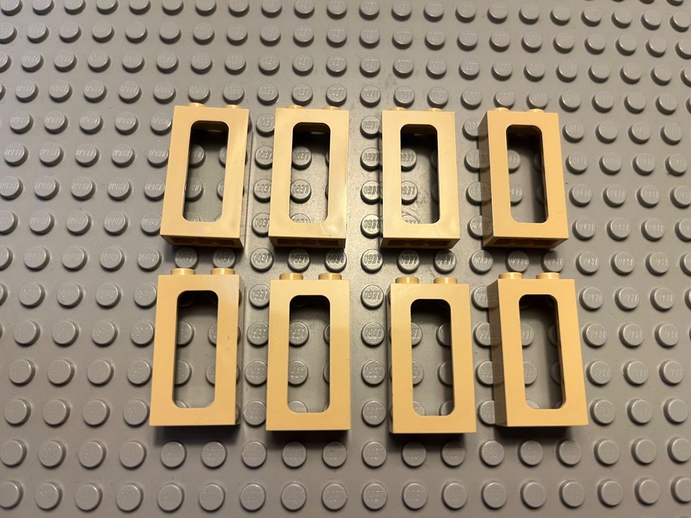 Lego 8x Fenster 1x2x3 (4035) | Kaufen auf Ricardo