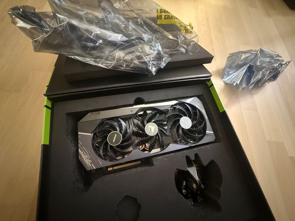 AORUS GeForce Nvidia RTX 3080 XTREME 10G, Top-Zustand mit OV (Gebraucht ...